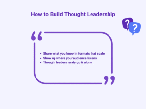 What Is Thought Leadership? Strategy, Examples & Benefits